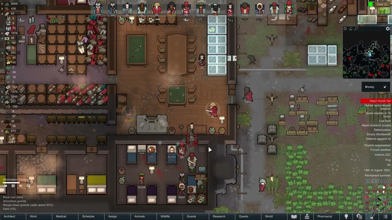 Infestation Chaos || RimWorld Multiplayer