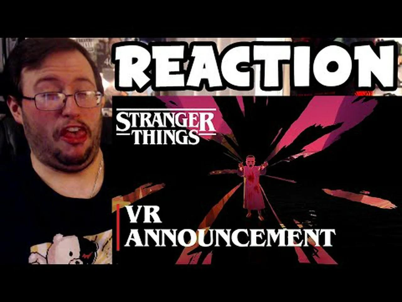 Gor's "Stranger Things VR" Announcement Trailer REACTION