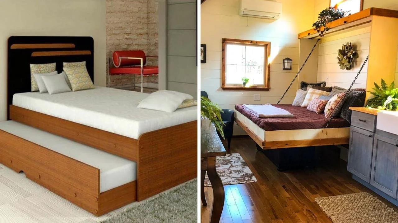 Boas ideias de camas embutidas para decorar Quarto Pequeno