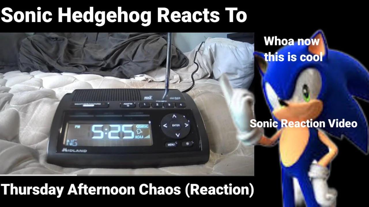 Sonic Hedgehog Reacts To Thursday Afternoon Chaos (Reaction Video)