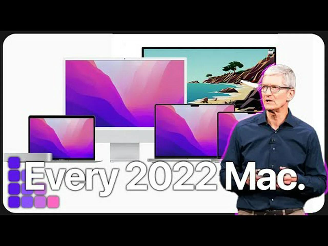 Every 2022 Mac release Apple Silicon gets REAL