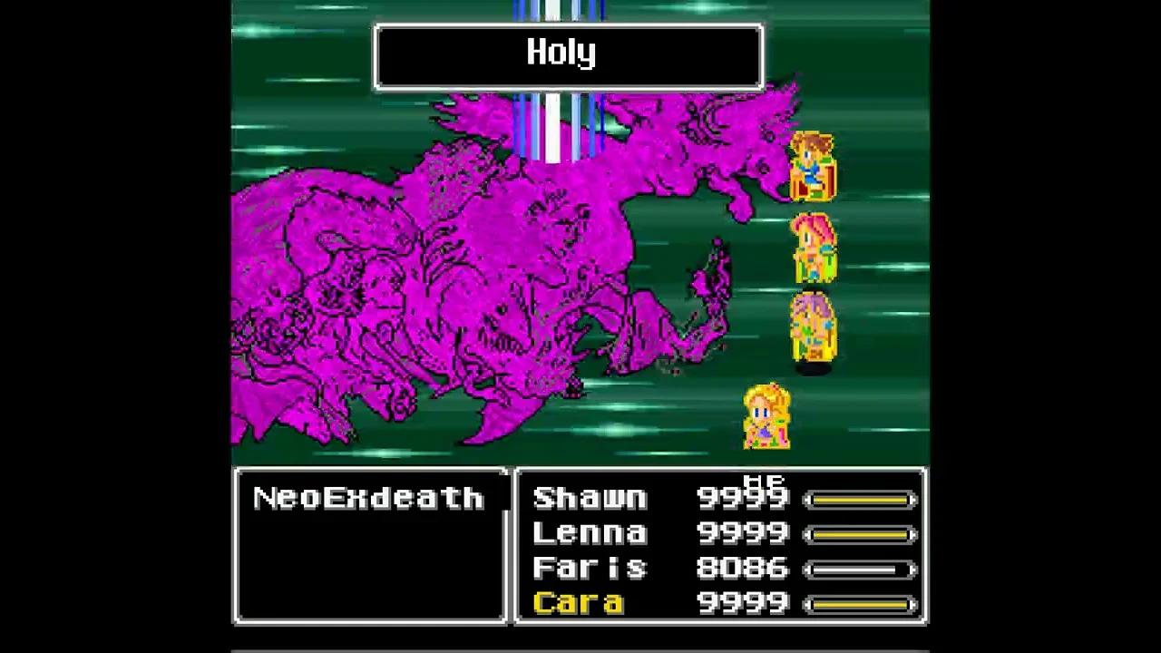 Final Fantasy V (SNES) - Interdimensional Rift - Neo Exdeath