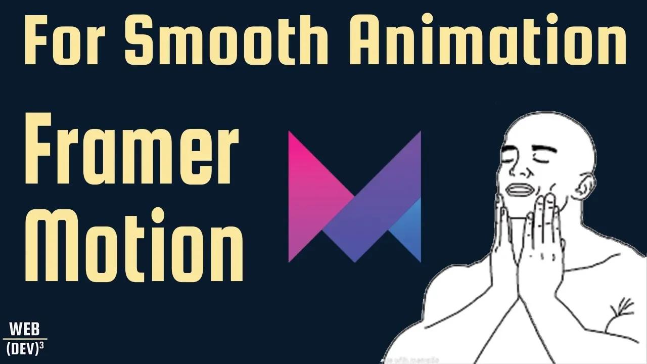 Framer Motion for Reactjs framer motion