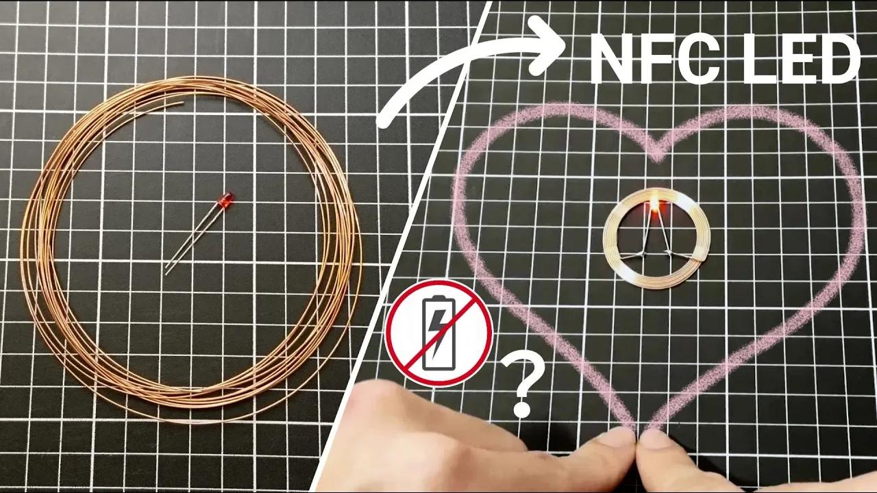 NFC LED | DIY自製 | 傳說中的用愛發電？