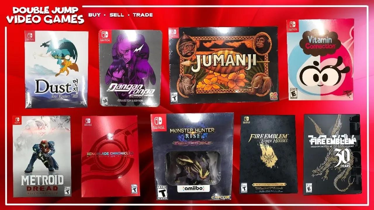 We sold EXPENSIVE Games, and got some Switch Special Editions! | DJVG