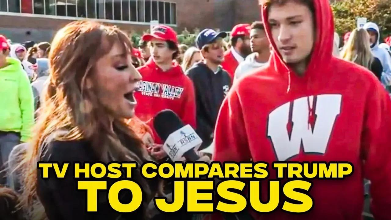 Right Wing TV Host Compares Trump To Jesus Christ For Weirdest Possible ...