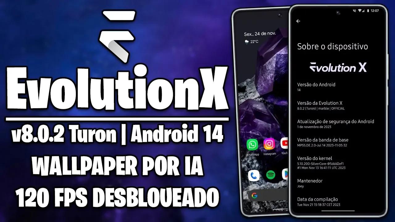 Evolution X Android 14 OFICIAL para VÁRIOS SMARTPHONES! | ROM ...