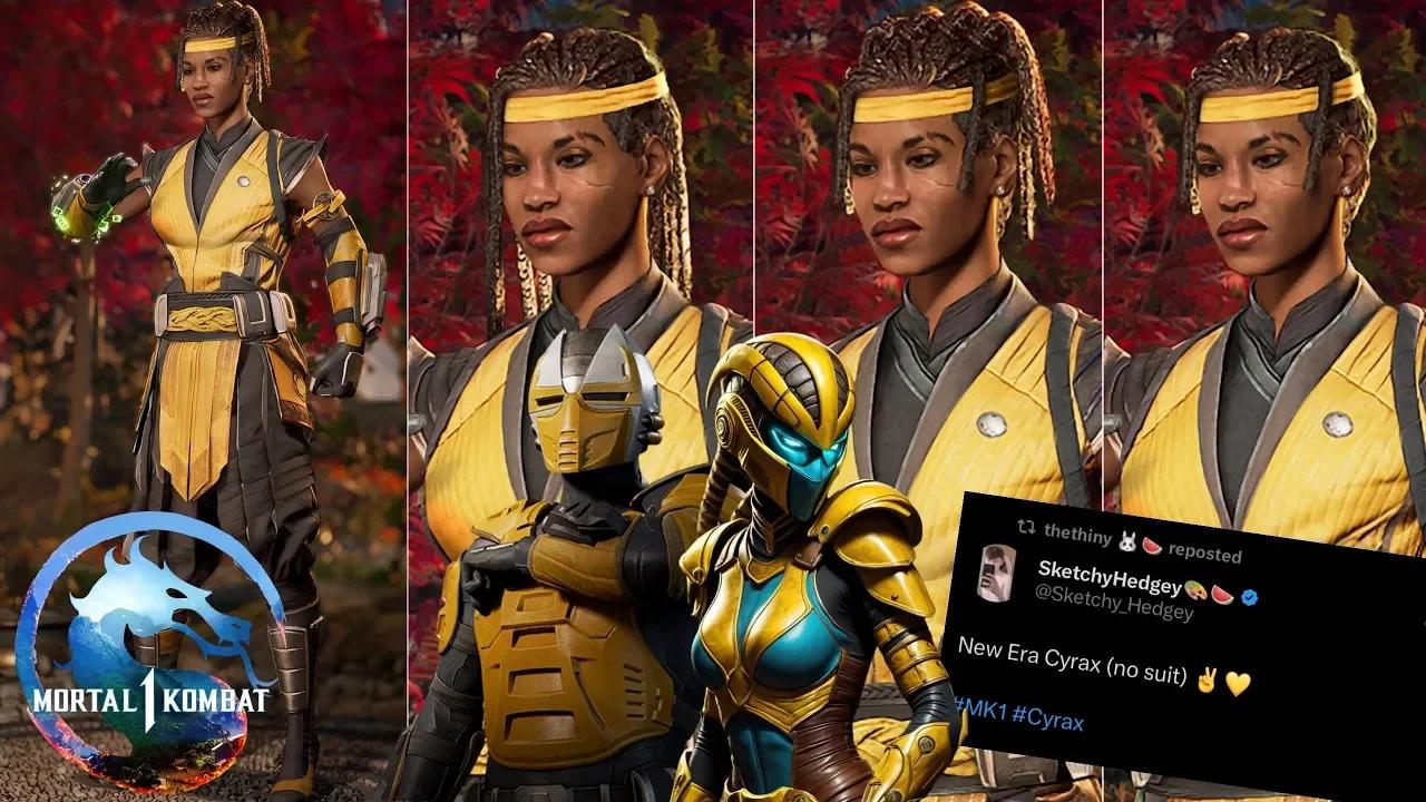 Mortal Kombat 1 Female Cyrax Model This Is How She Probably Will Look ...