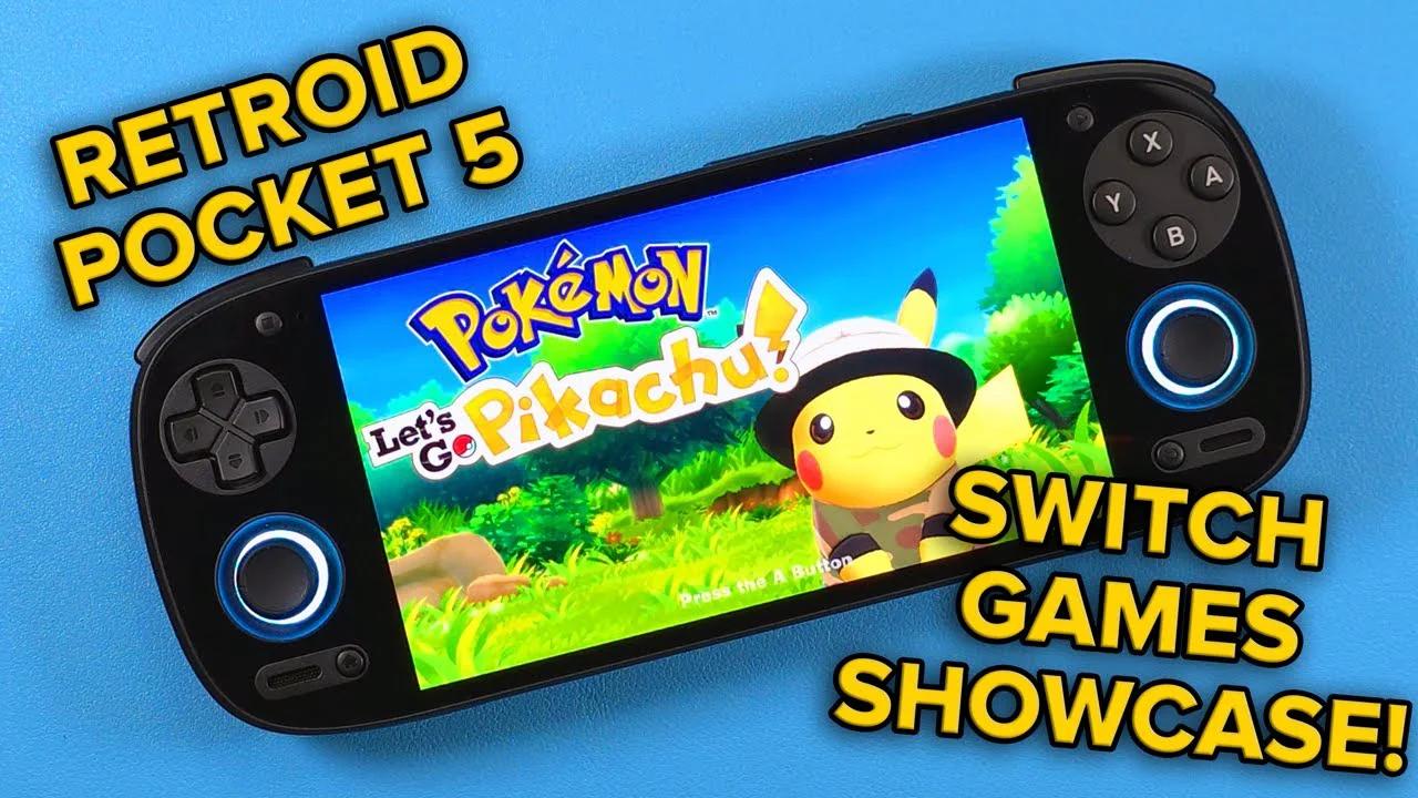 Switch games on the Retroid Pocket 5!
