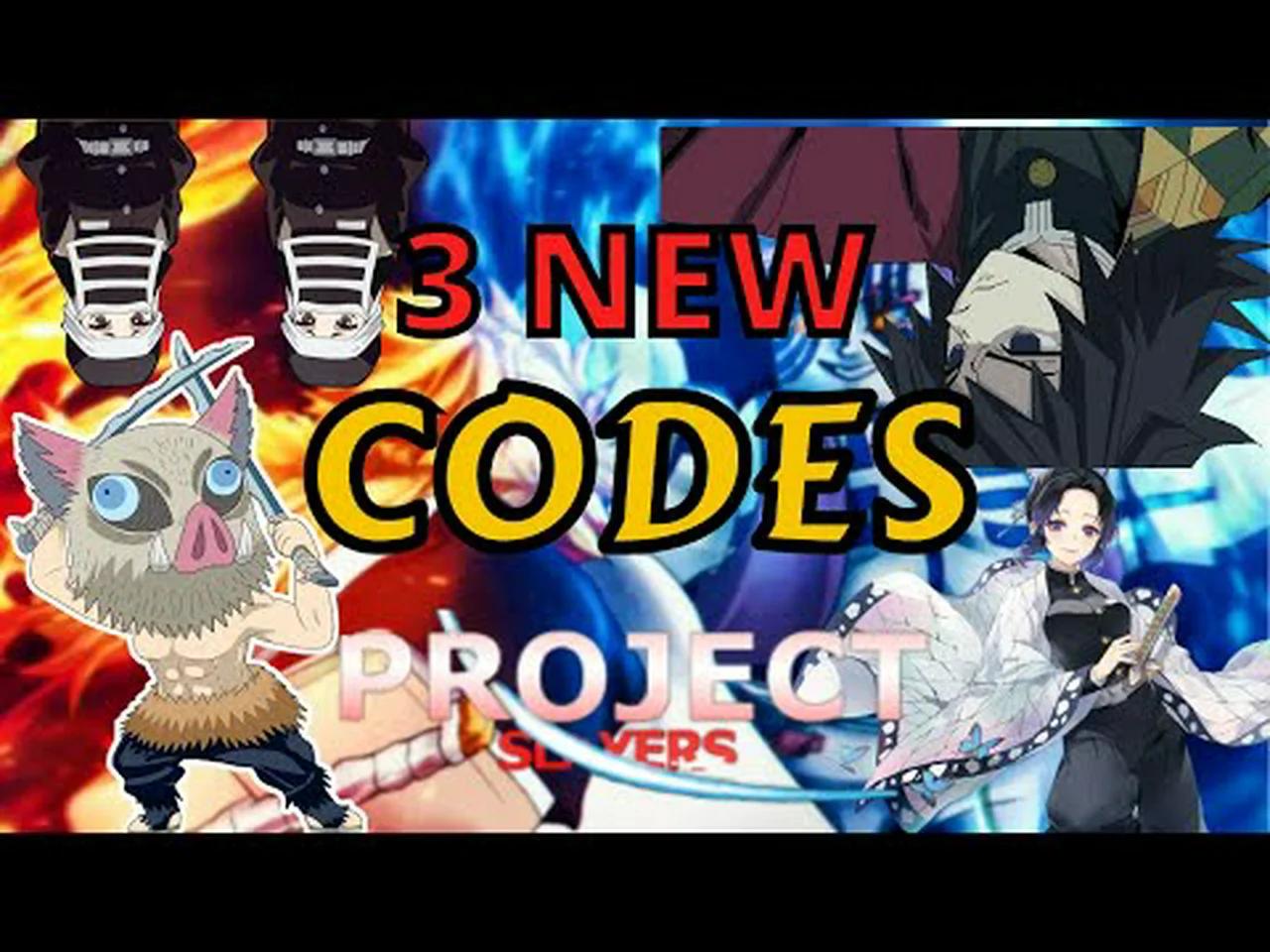 3 CODES Project Slayers NEW CODES FOR SPINS RACE RESET AND BREATHING RESET