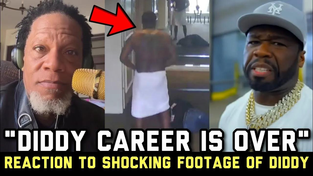 DL Hughley 50 Cent RESPONDS To SHOCKING Video Of Diddy Putting Hands ...