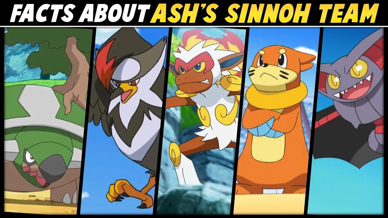 Interesting Facts about Ash's Sinnoh Team | Facts About Every Pokemon ...