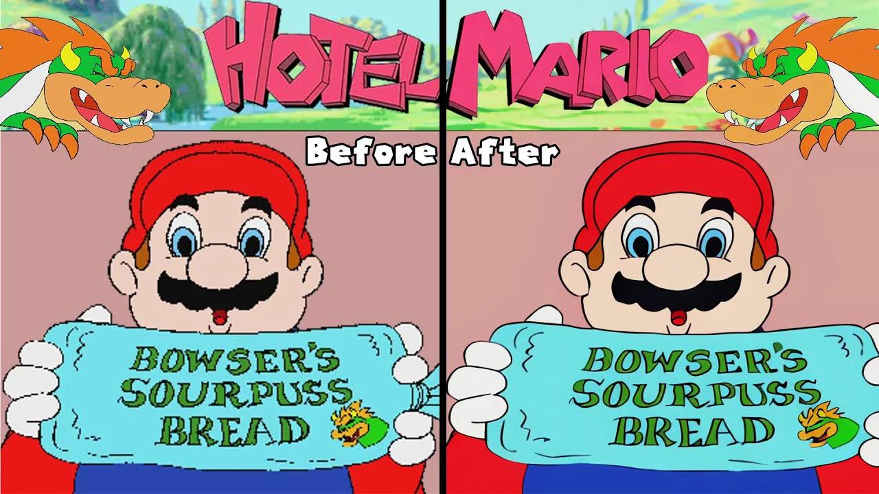 Hotel Mario All Cutscenes COMPLETELY REMASTERED in HD