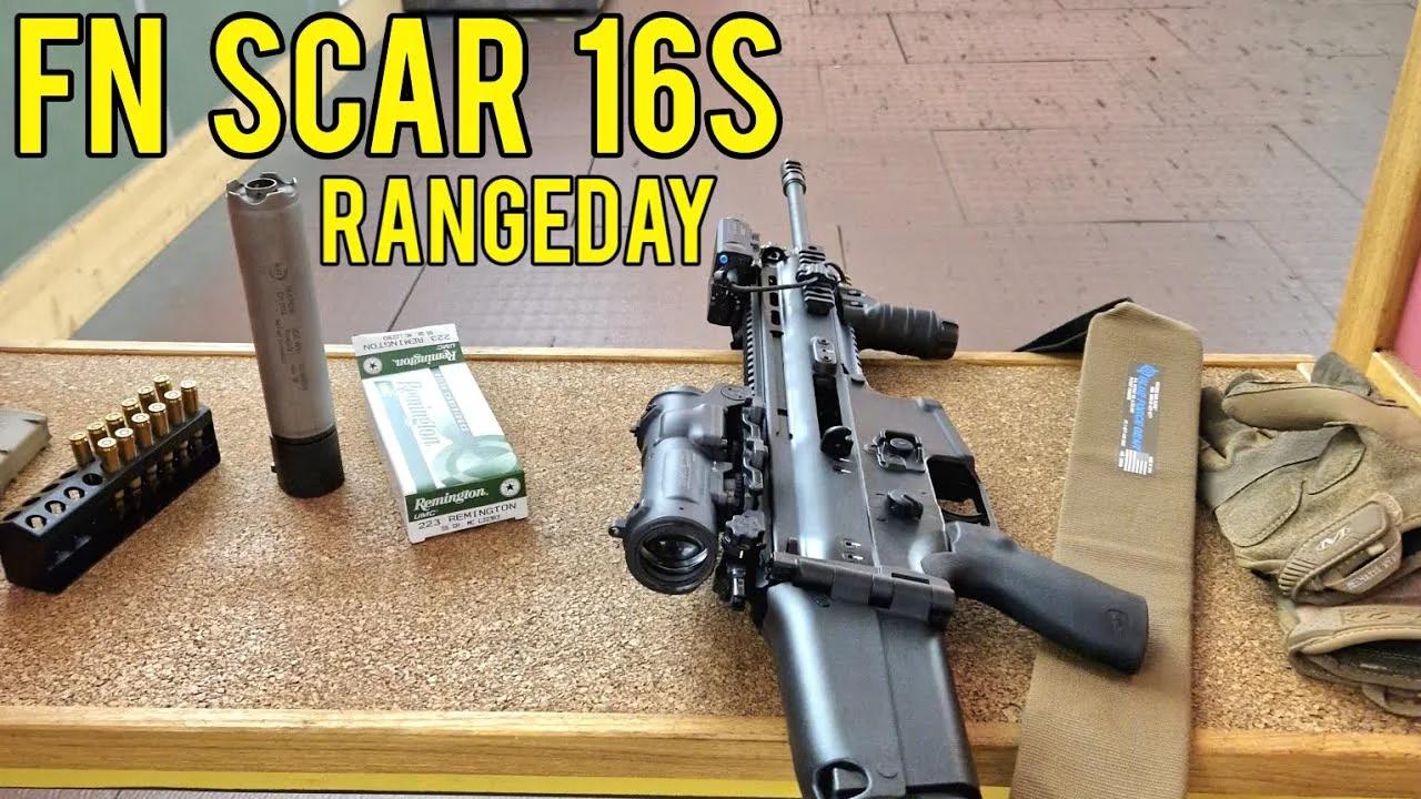 at the range with my FN SCAR 16S