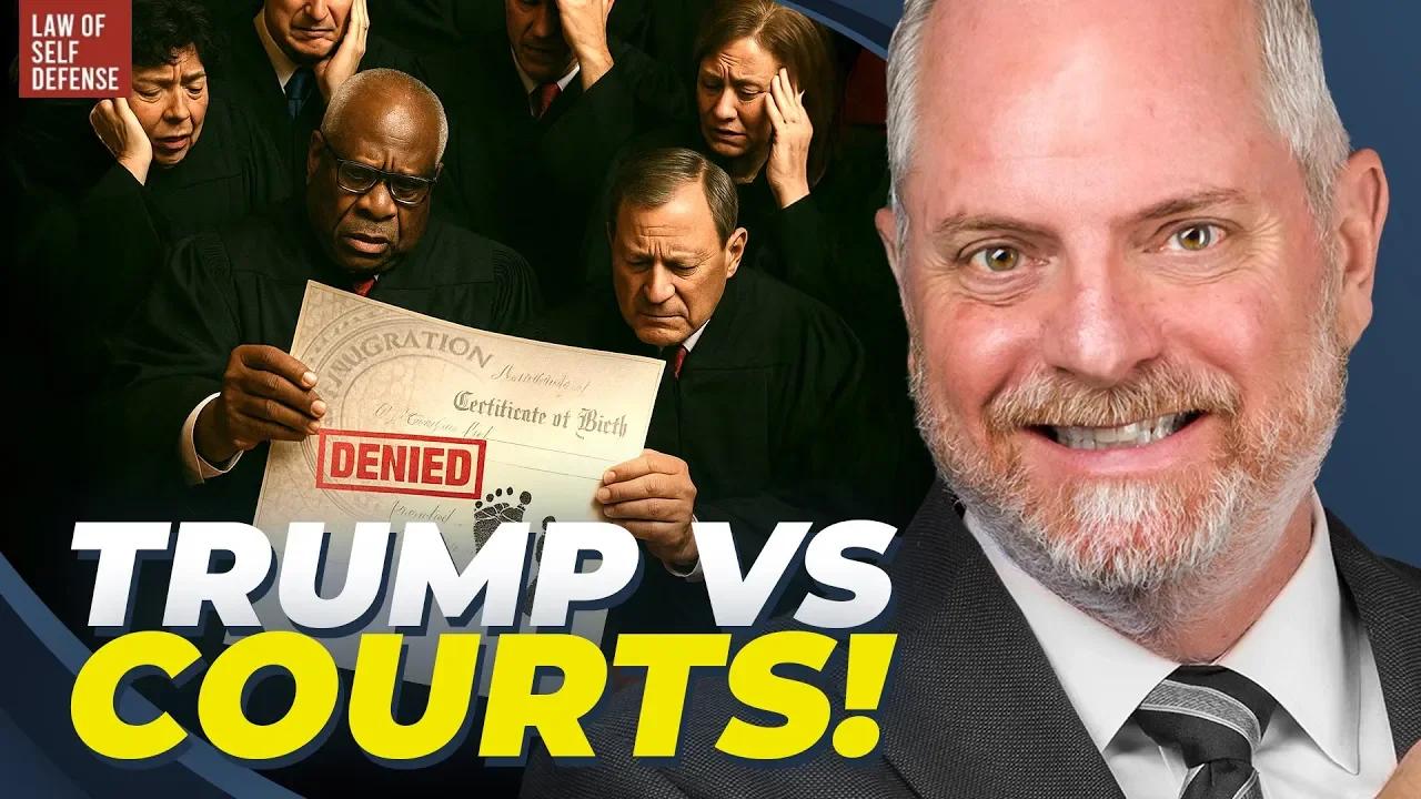 Trump Battles Rogue Judges at SCOTUS! Birthright Citizenship & Power Abuse!