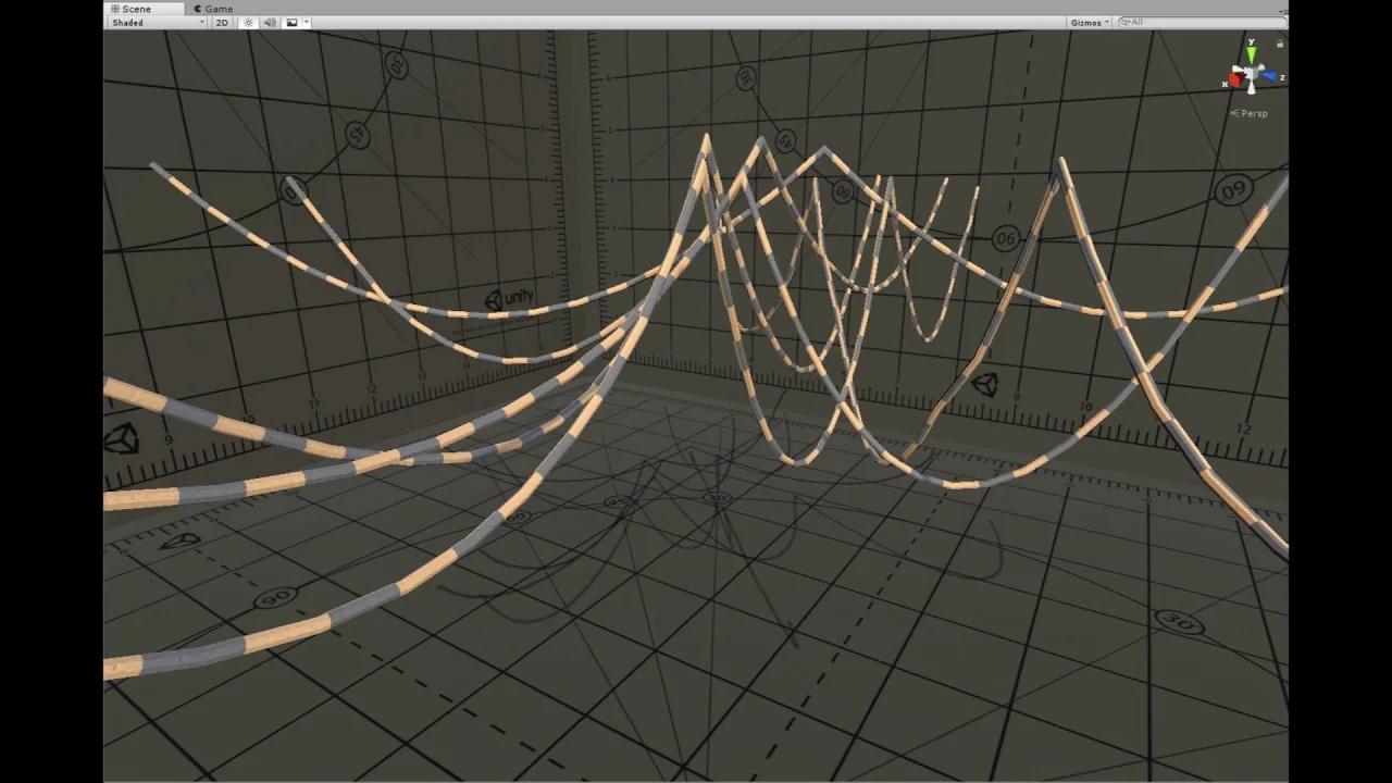Waving Cable Shaders