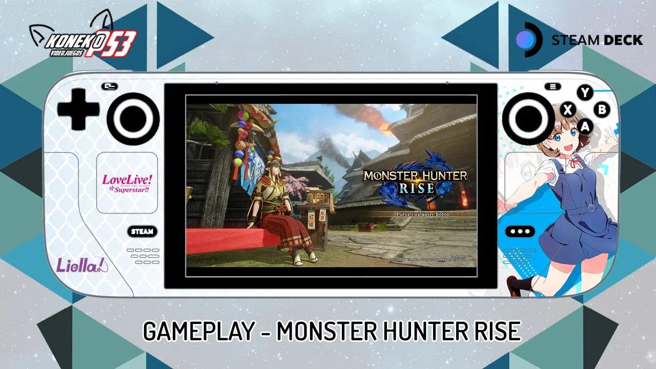 Monster Hunter RISE - Steam Deck