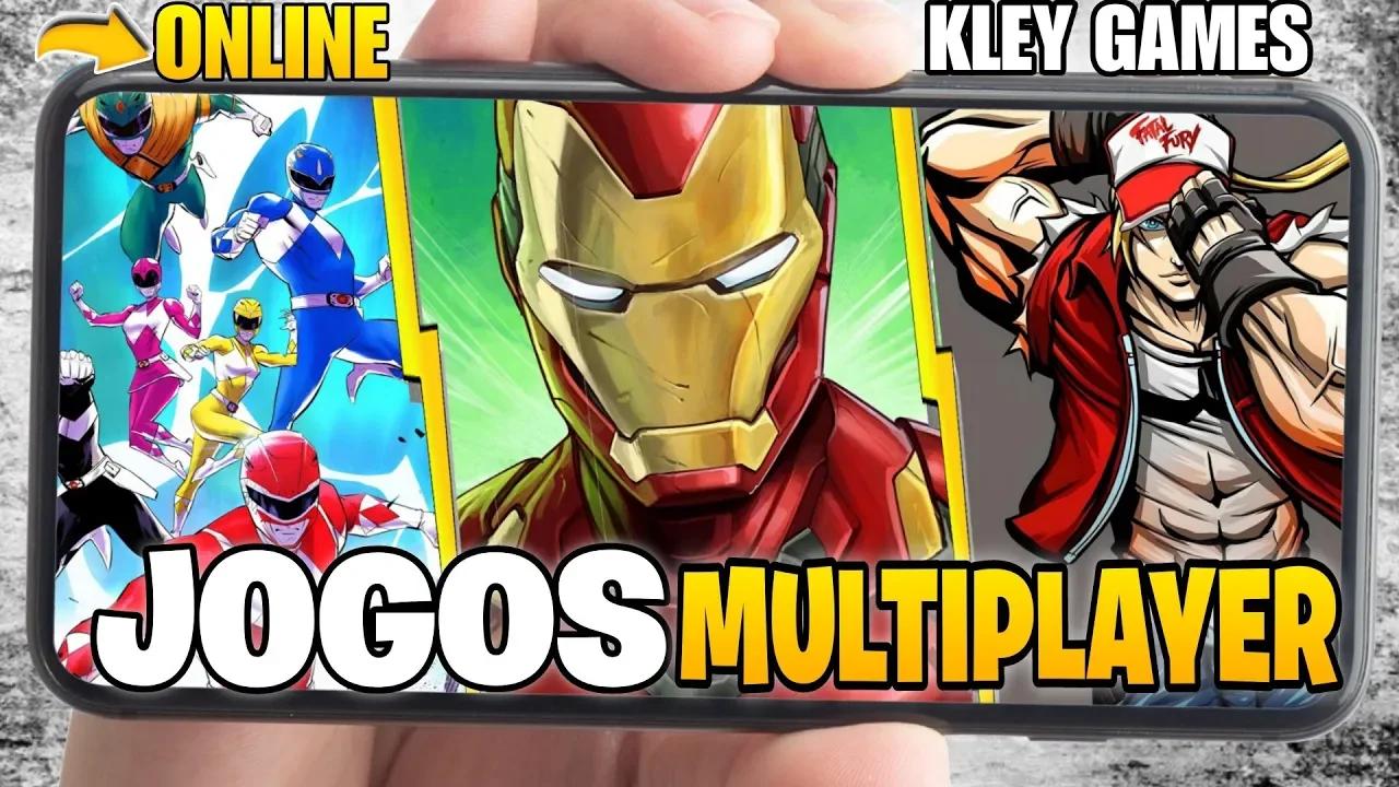 OS 13 MELHORES JOGOS MULTIPLAYER ONLINE para JOGAR COM AMIGOS Android