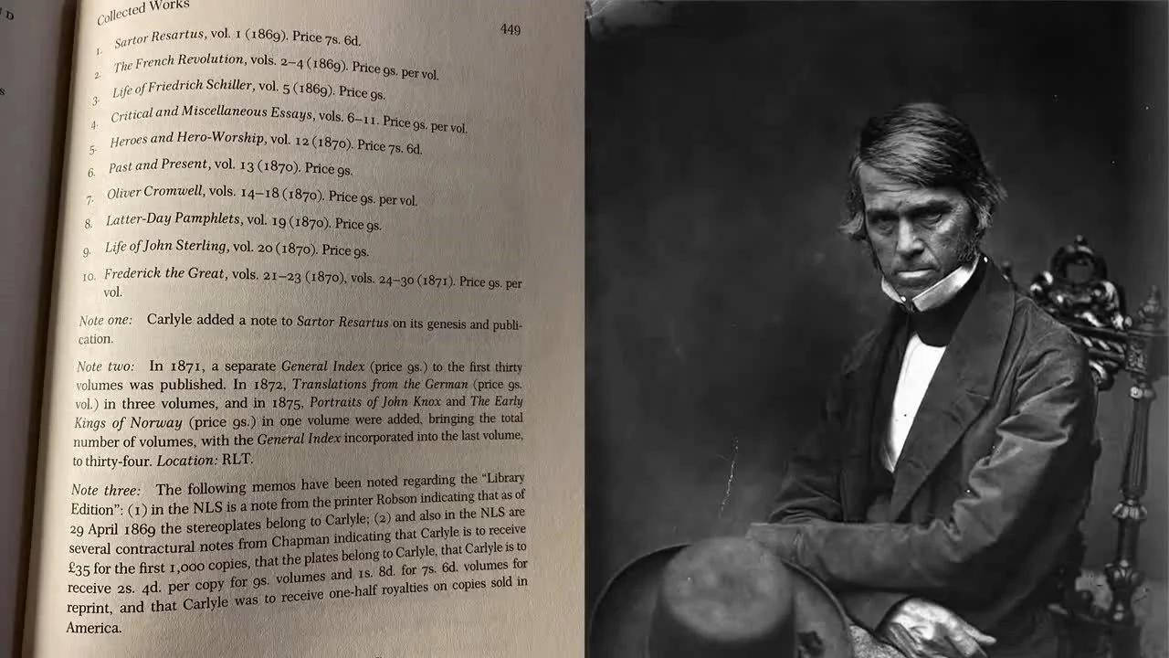 Thomas Carlyle: Book Guide