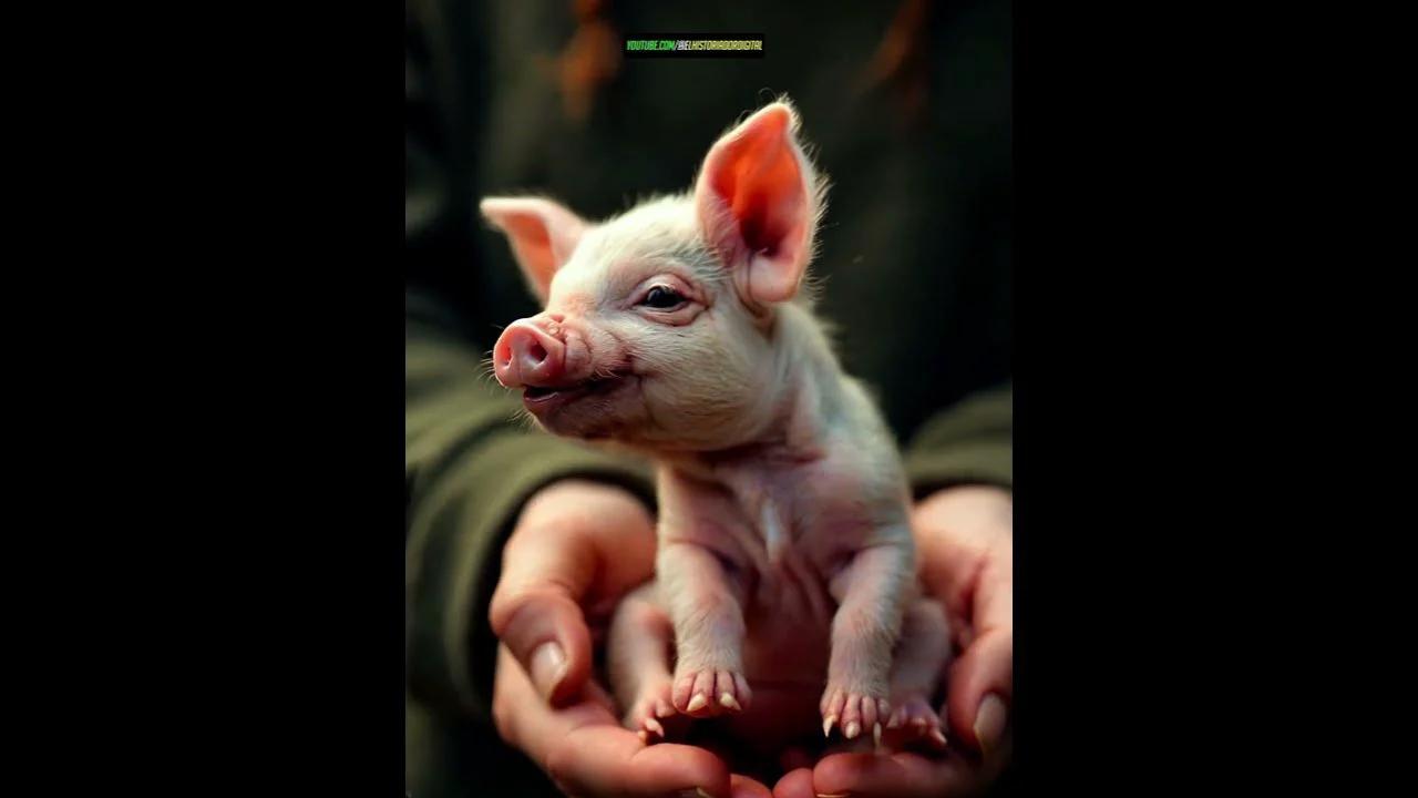 Fondos 3D Gratis para tu Móvil | Bello cerdito