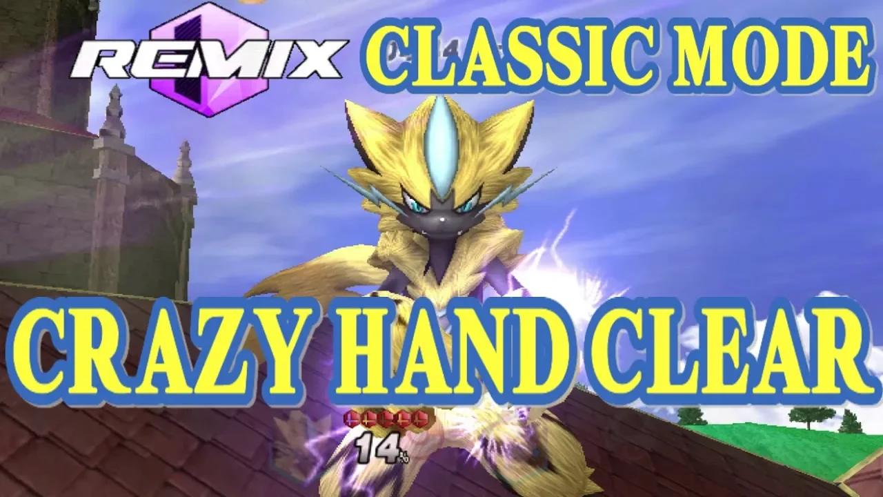 Project M Ex Remix 0.95b - Classic Mode on Intense with Zeraora (Crazy ...
