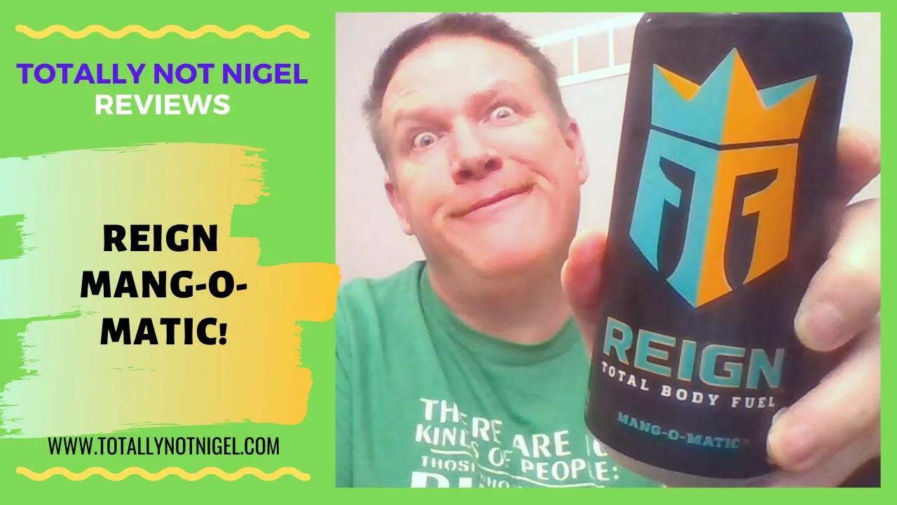 DRINK REVIEW: Reign Mang O Matic Energy Drink! TNN Food Reviews Ep 585!!