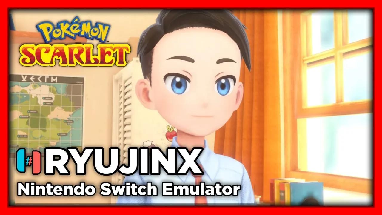 Pokemon Scarlet 4K | Ryujinx 1.1.355 OpenGL | Switch Emulator for PC