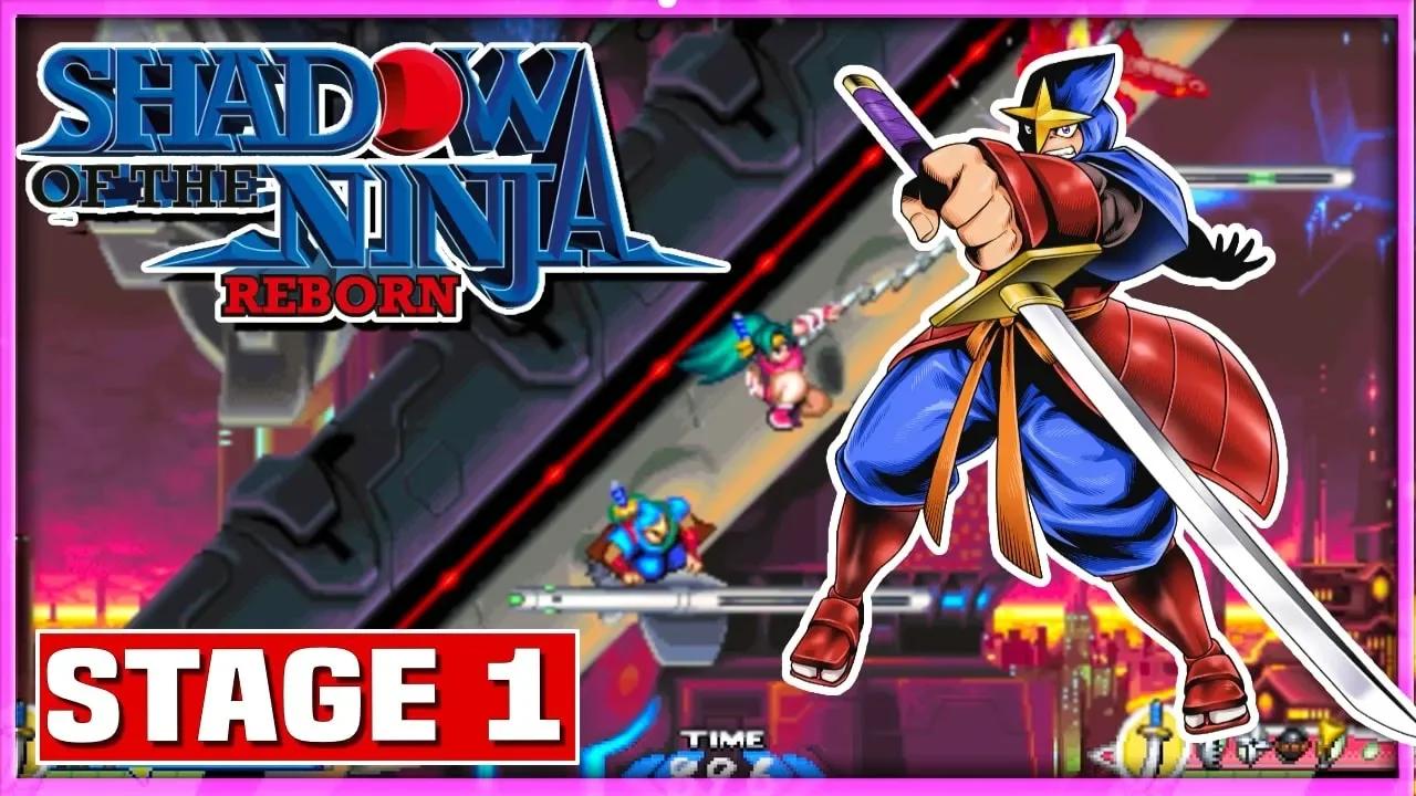 SHADOW OF THE NINJA REBORN Gameplay 🎮 Stage 1 | Side Scroller | PC/Console
