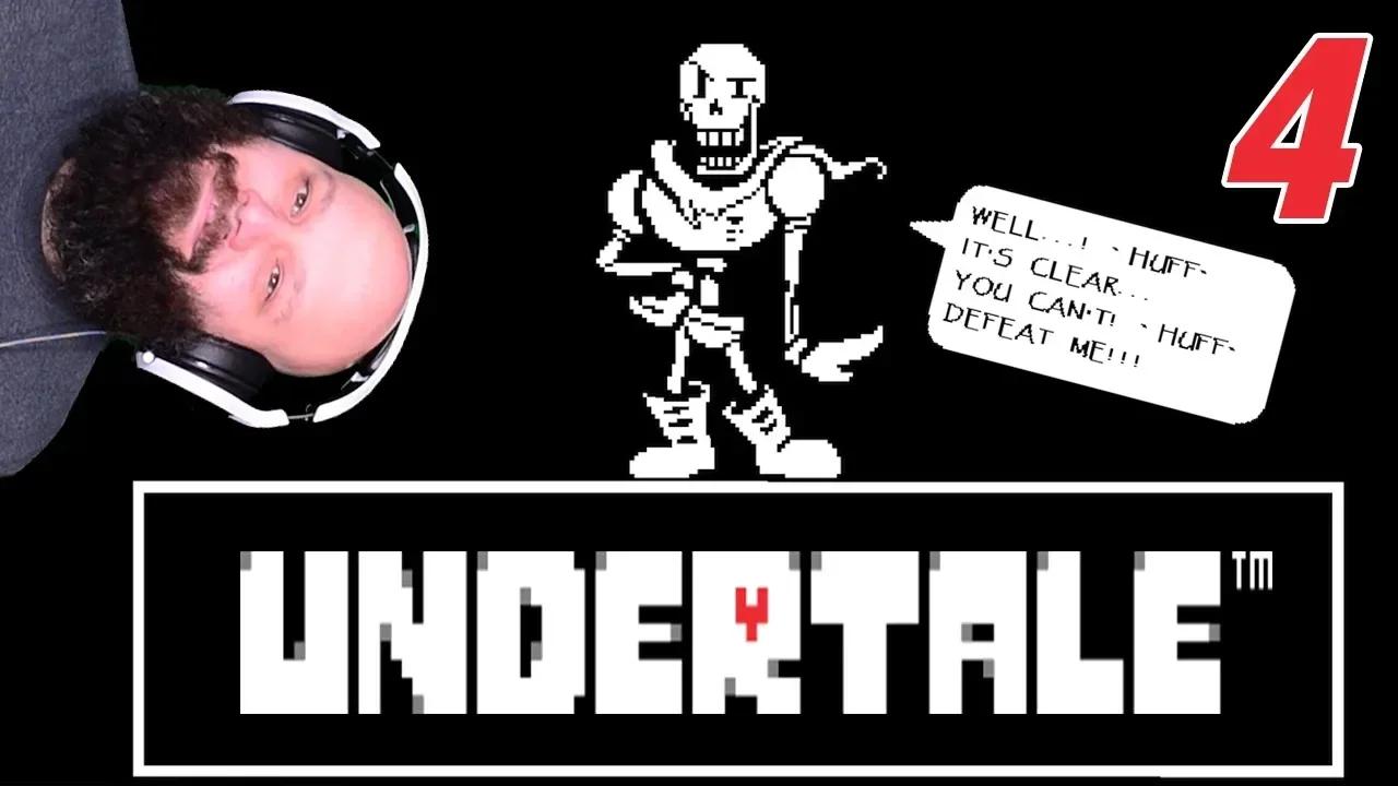 Snowdin Showdown With Papyrus! Undertale Pacifist Playthrough w/ Commentary