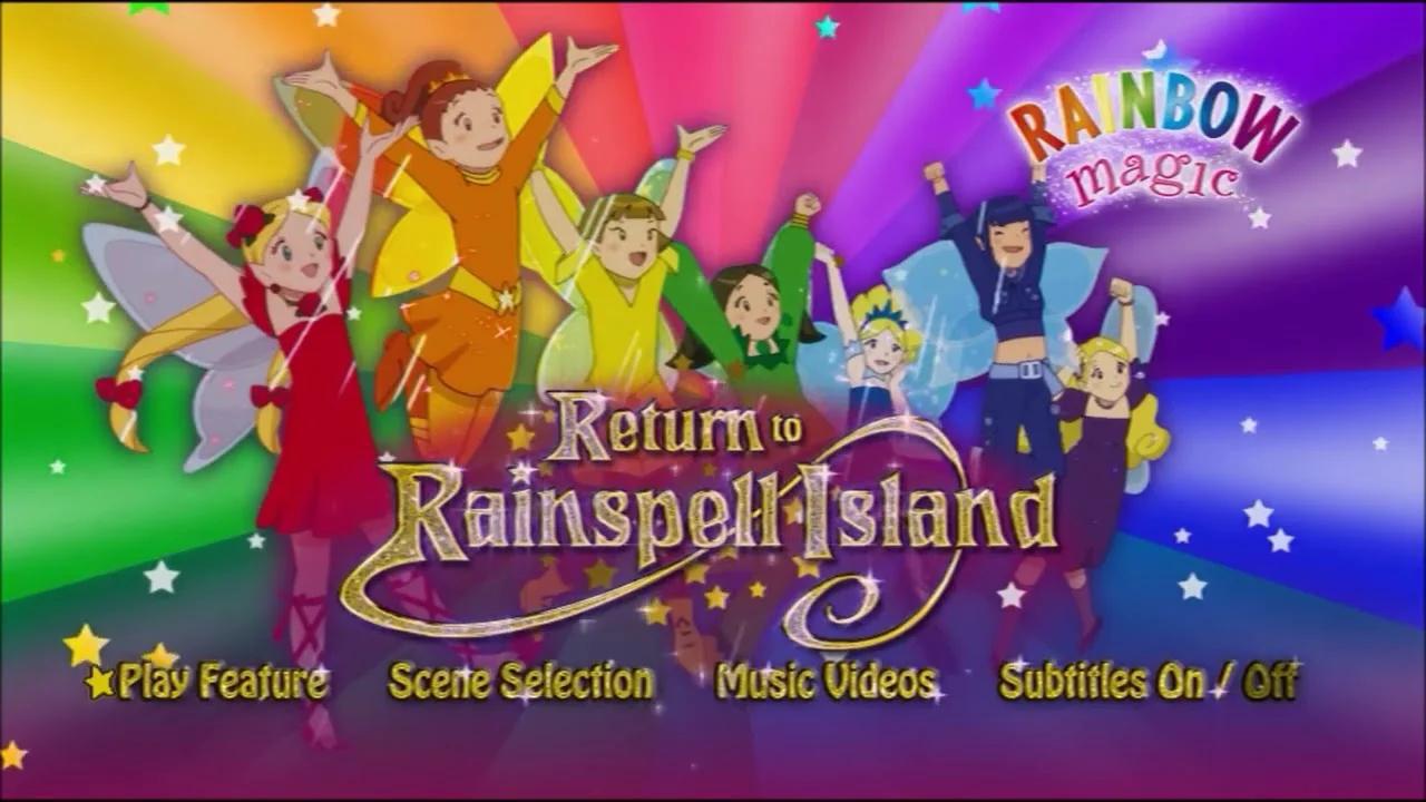 Rainbow Magic: Return to Rainspell Island (2010) DVD Menu walkthrough (HD)