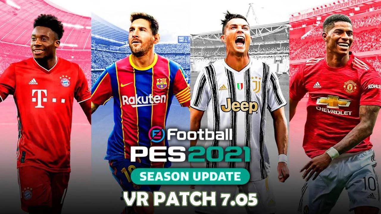 PES 2021 VR Patch 7.05 Intalacion desde cero