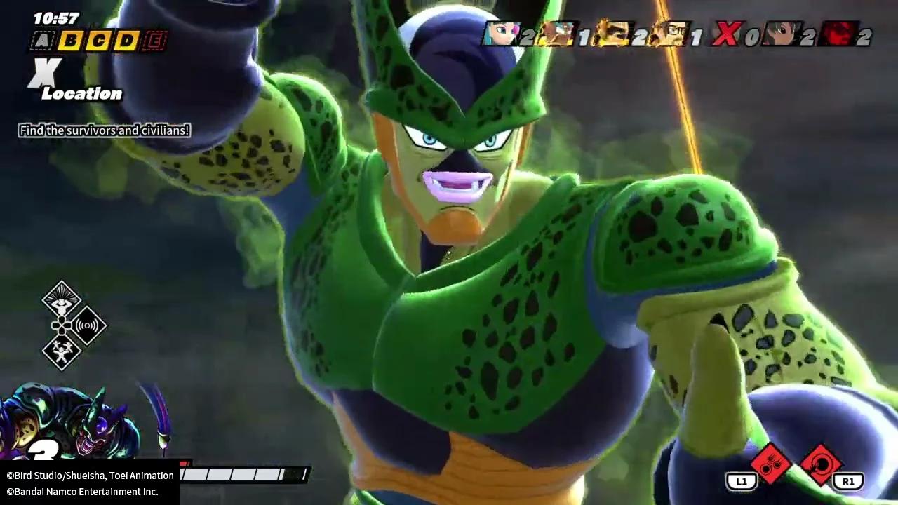 DRAGON BALL: THE BREAKERS Cell Gameplay 166