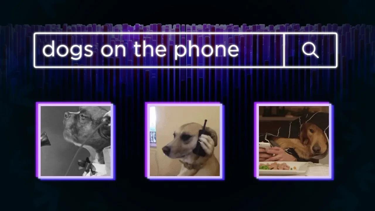 Using Semantic Search to Find GIFs