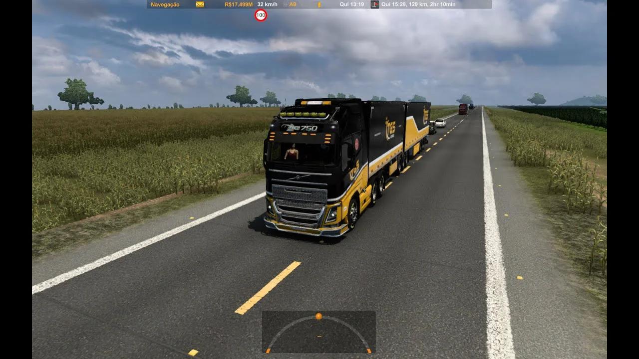 Minha transmissão ets 2 online