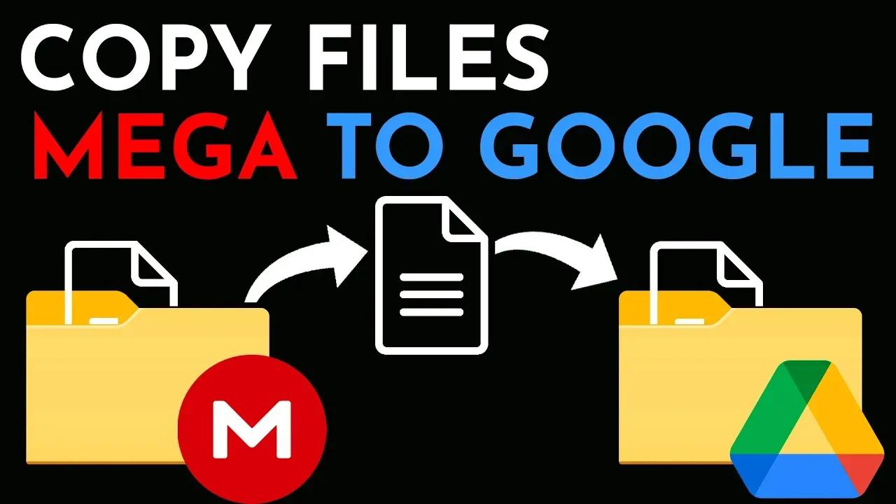 How to Transfer Files from Mega to Google Drive (2021) | Mega to GDrive ...