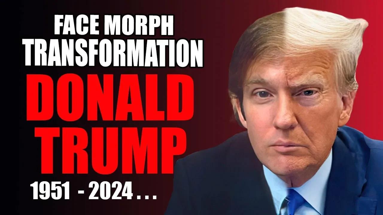 Donald Trump - Transformation (Face Morph Evolution 1951 - 2024...)