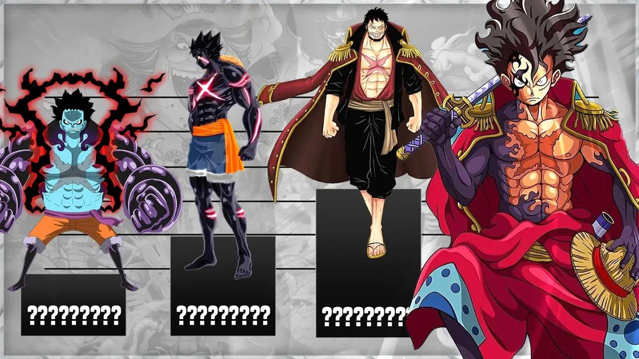 ONE PIECE Luffy Power Level Evolution | Anime Level | Power Scale ...