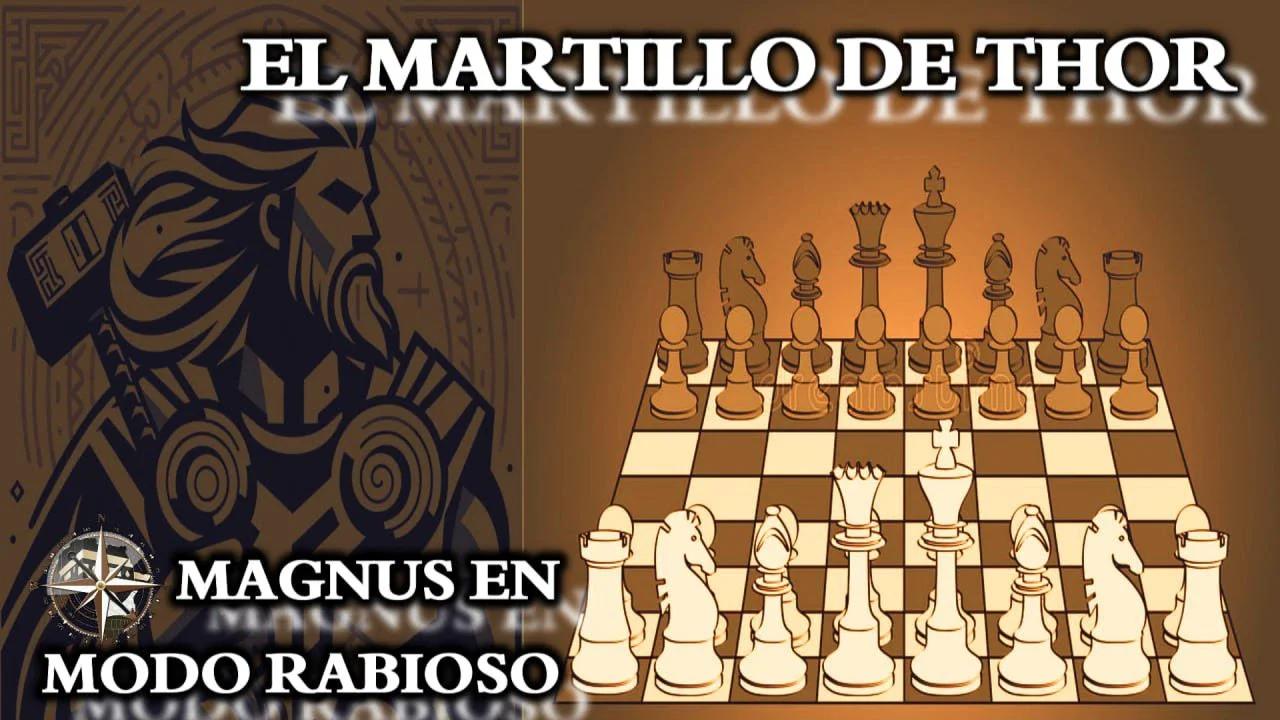 MAGNUS CARLSEN en modo THOR