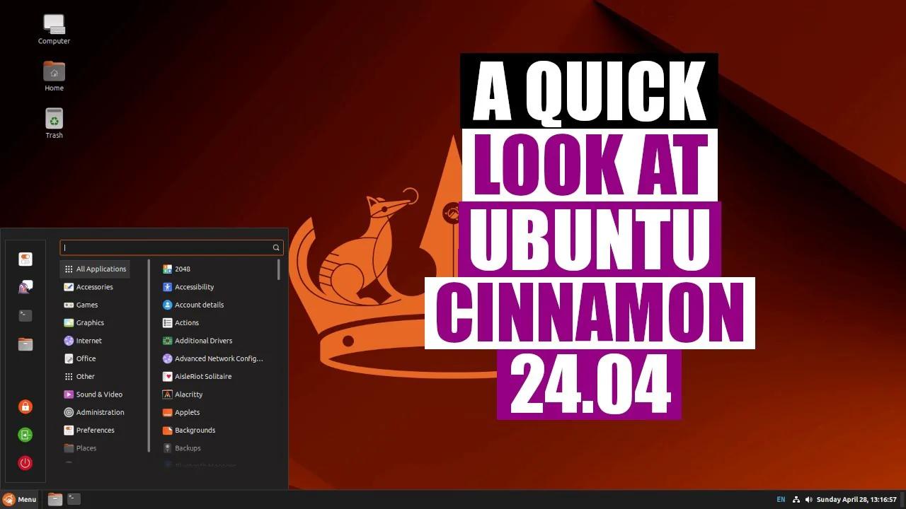 A Look At Ubuntu Cinnamon 24.04 (Is This The Linux Mint Killer?)