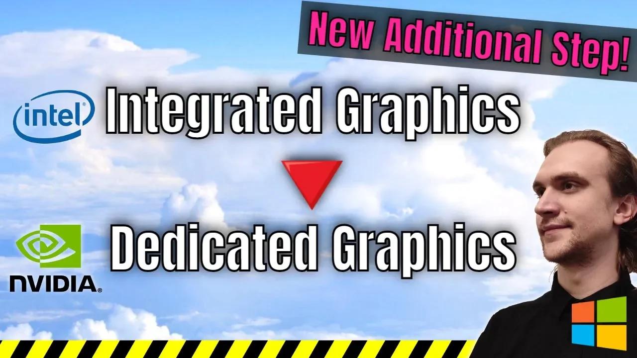 How to Change From Integrated Graphics to Dedicated Graphics ...