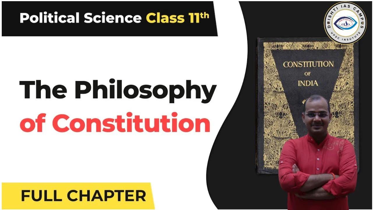 The Philosophy of the Constitution|The Philosophy of Constitution Full ...