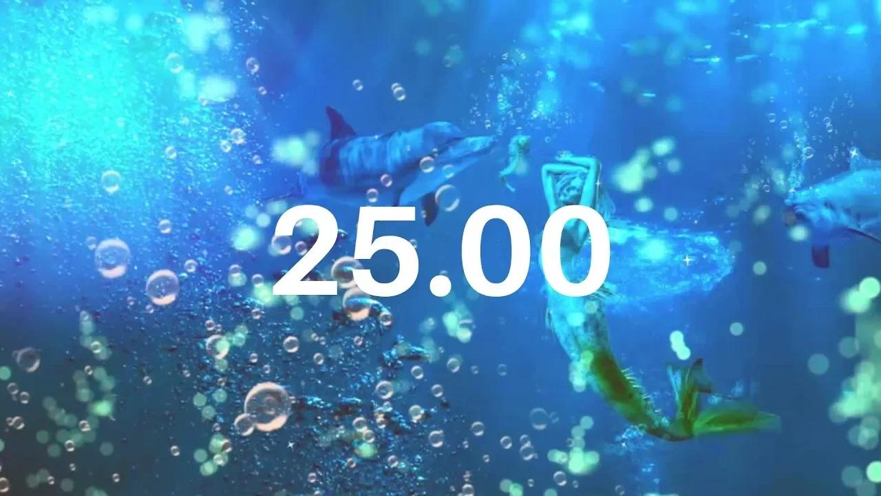 POMODORO TIMER - 25 MINUTE TIMER - Pomodoro Session with Underwater ...