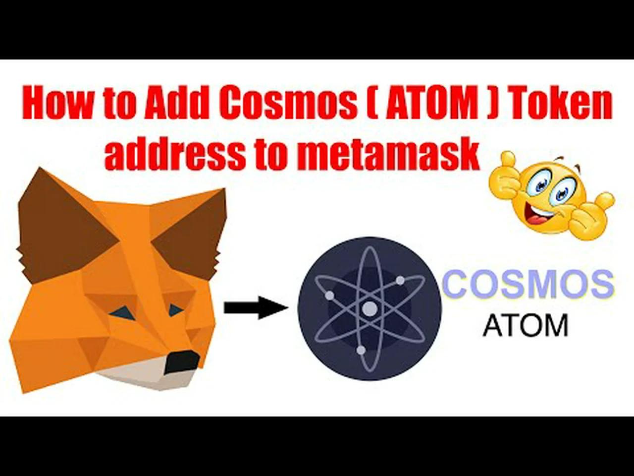 How to add Cosmos (ATOM) Token address to Metamask | ATOM Token