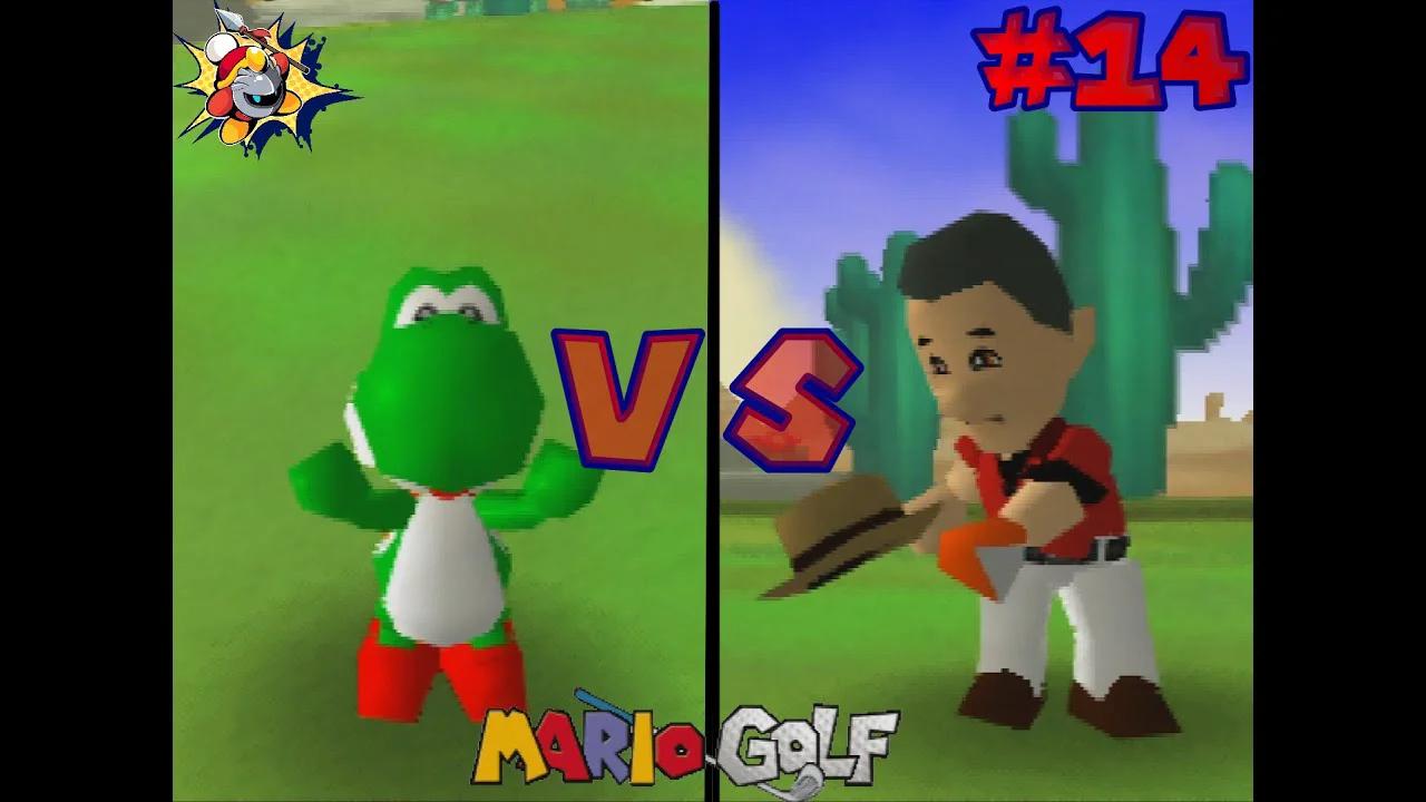 Mario Golf 14 - "It's a SONNY- AWW NOO!" (Vs. Sonny, Shy Guy Desert)