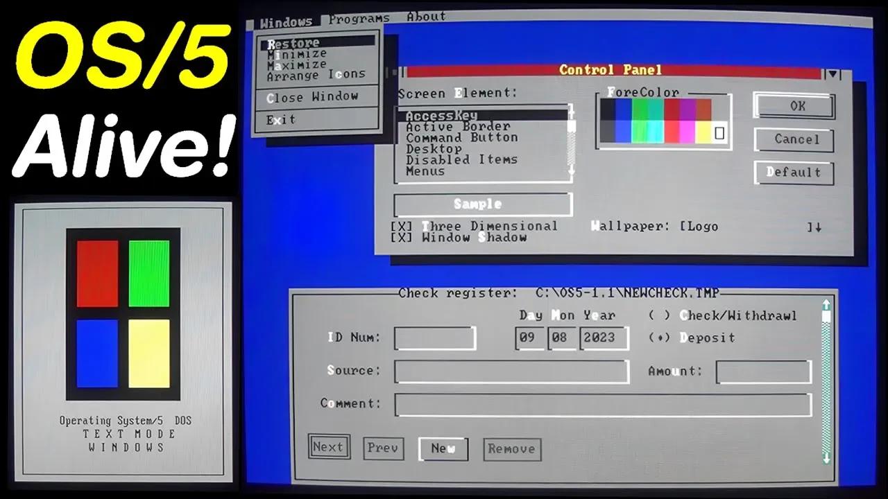 OS/5 - The forgotten Microsoft-based PC operating system OS/5 - The forgotten Microsoft-based PC operating system