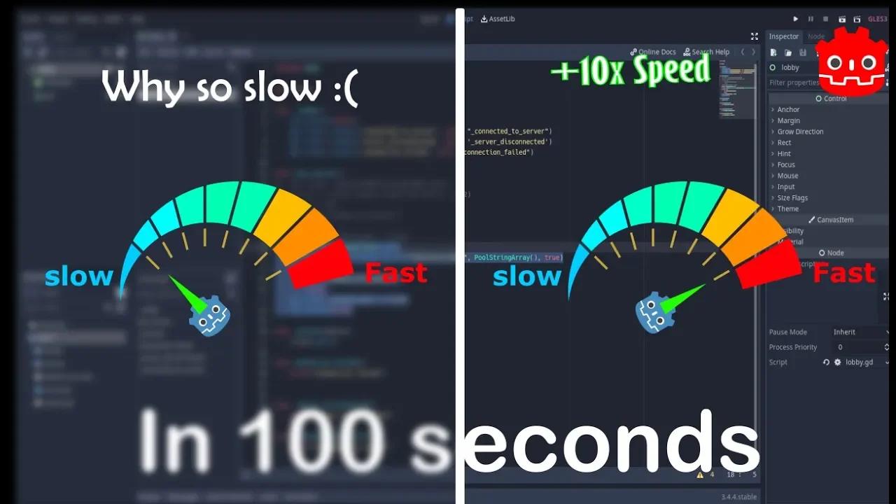 Godot shortcuts in 100 seconds