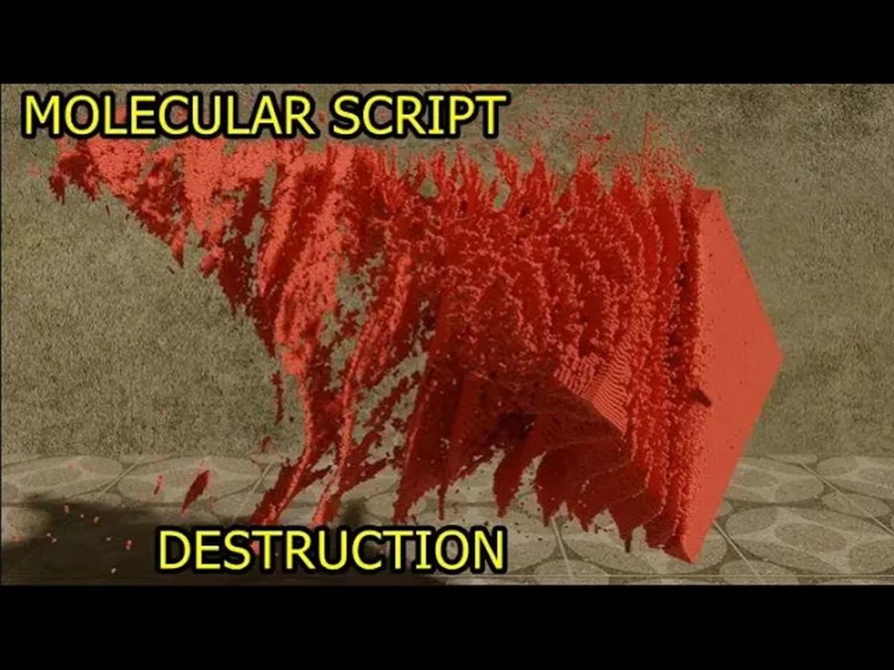 Molecular Script Destruction With SoundFX