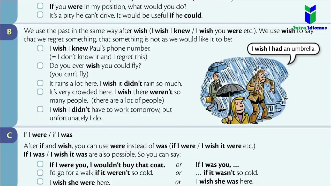 038 - 041 - ENGLISH GRAMMAR IN USE - IF and WISH - UNITS 38 - 41 ...
