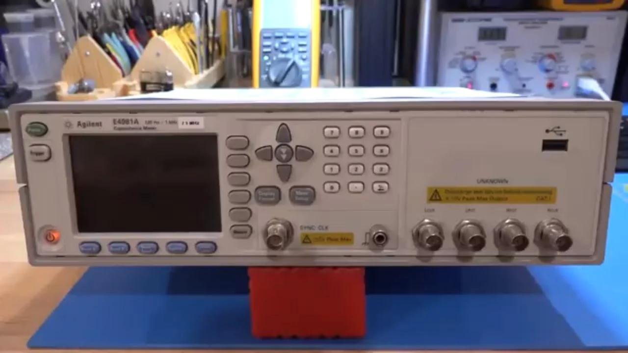TSP #127 - Teardown, Repair and Experiments with an Agilent E4981A High ...