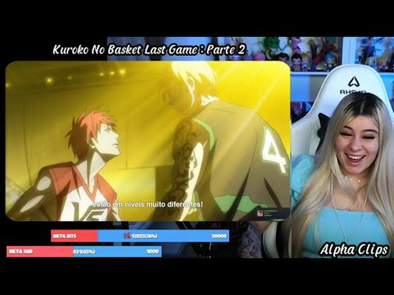 Mariana Alpha - Batalha Dos Imperadores | Kuroko No Basket Last Game | Part 2 (React)